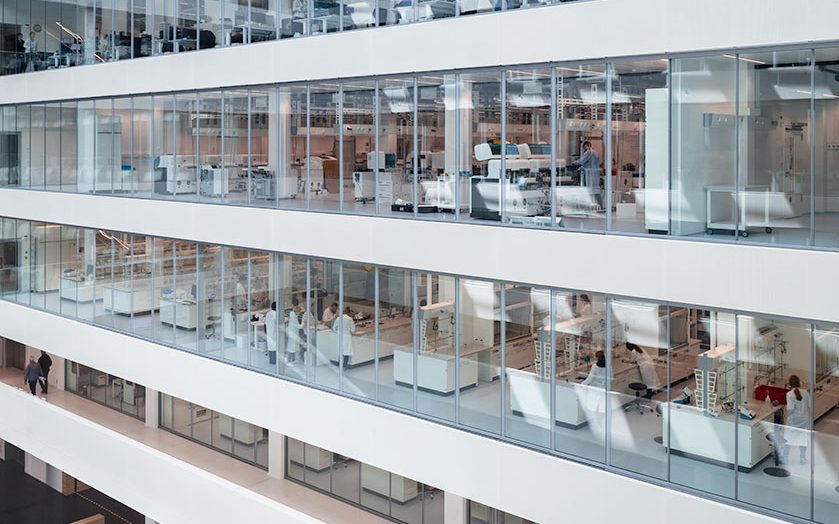 Laboratory and office complex in Penzberg, Germany – Roche Spaces