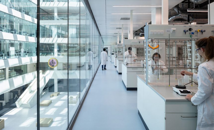 Laboratory and office complex in Penzberg, Germany – Roche Spaces